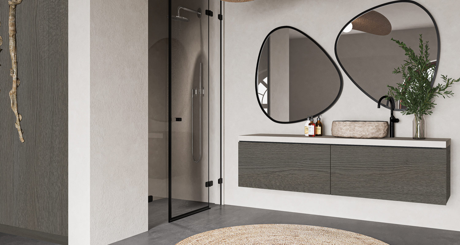 Antrasit Meşe I Melamin Kaplı Panel