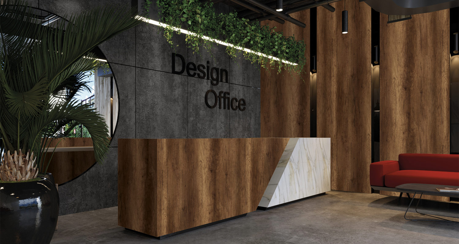 Barok I Melamin Kaplı Panel