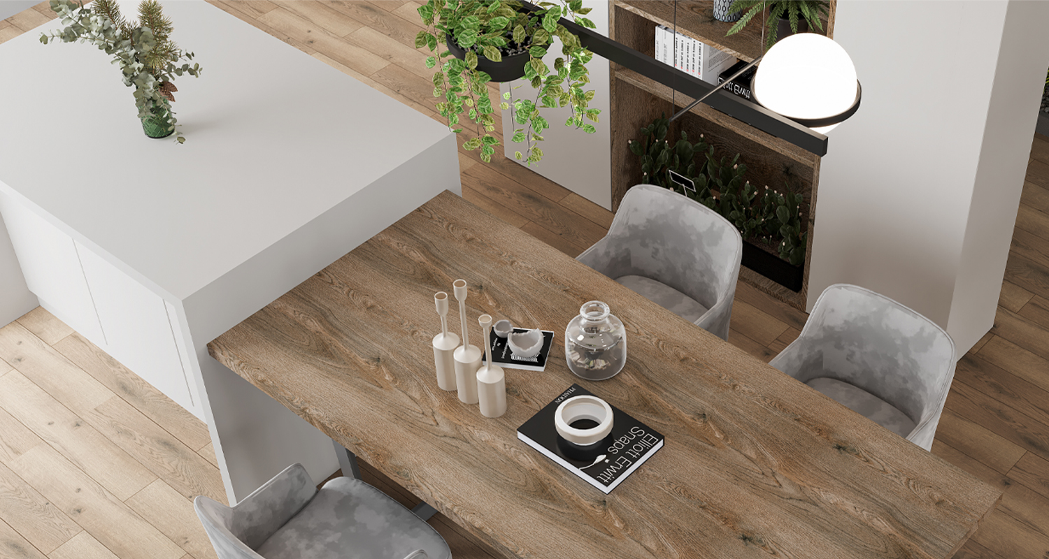 Lake Beyaz I Melamin Kaplı Panel