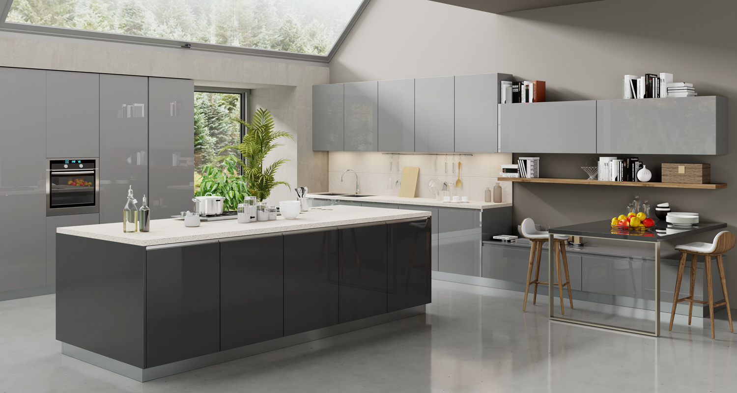 Antrasit I Akrilik Kaplı Panel