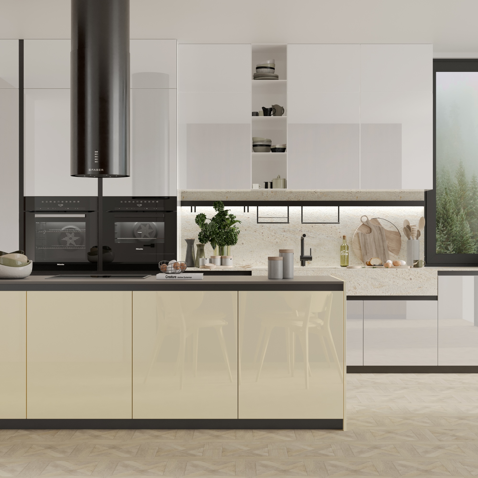 Aytaşı (Pigmentli) I Laklı Panel